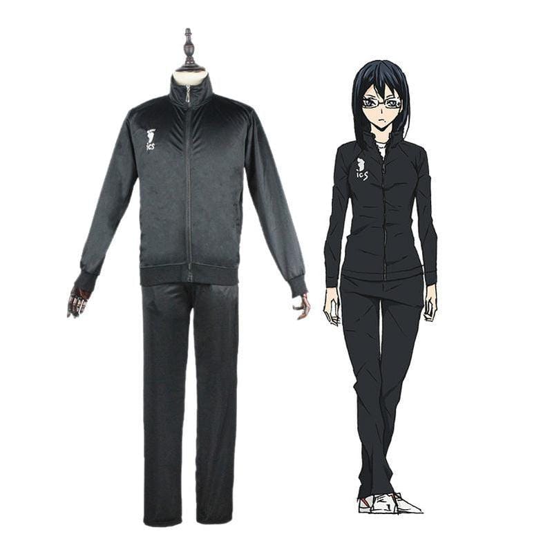 Anime Haikyuu Karasuno High School Jacket Suit Shimizu kiyoko Cosplay ...